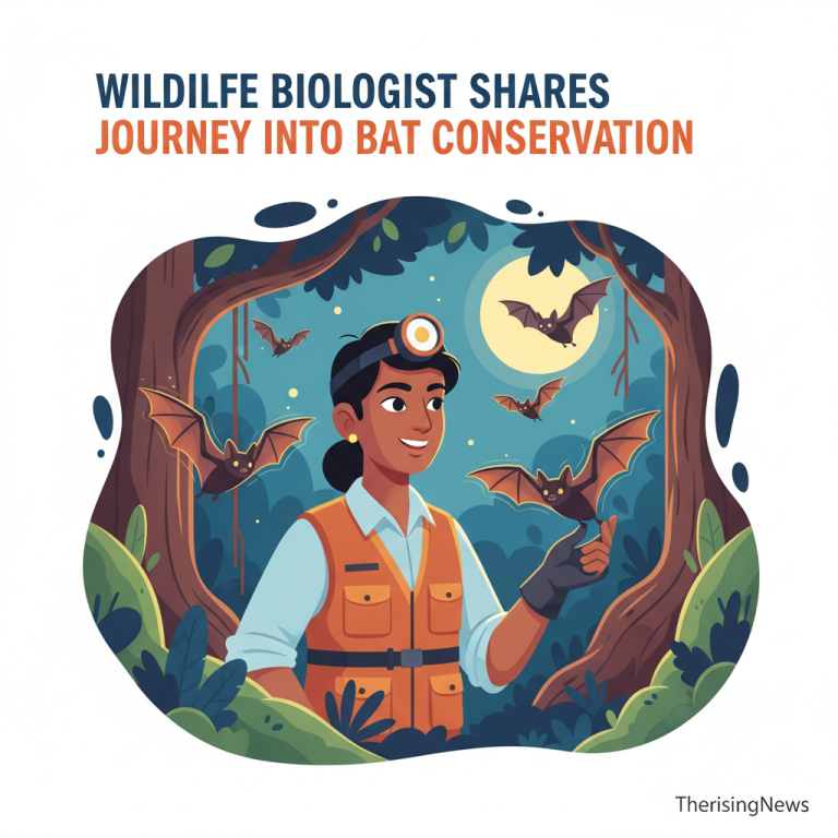 Wildlife Biologist Shares Journey into Bat Conservation