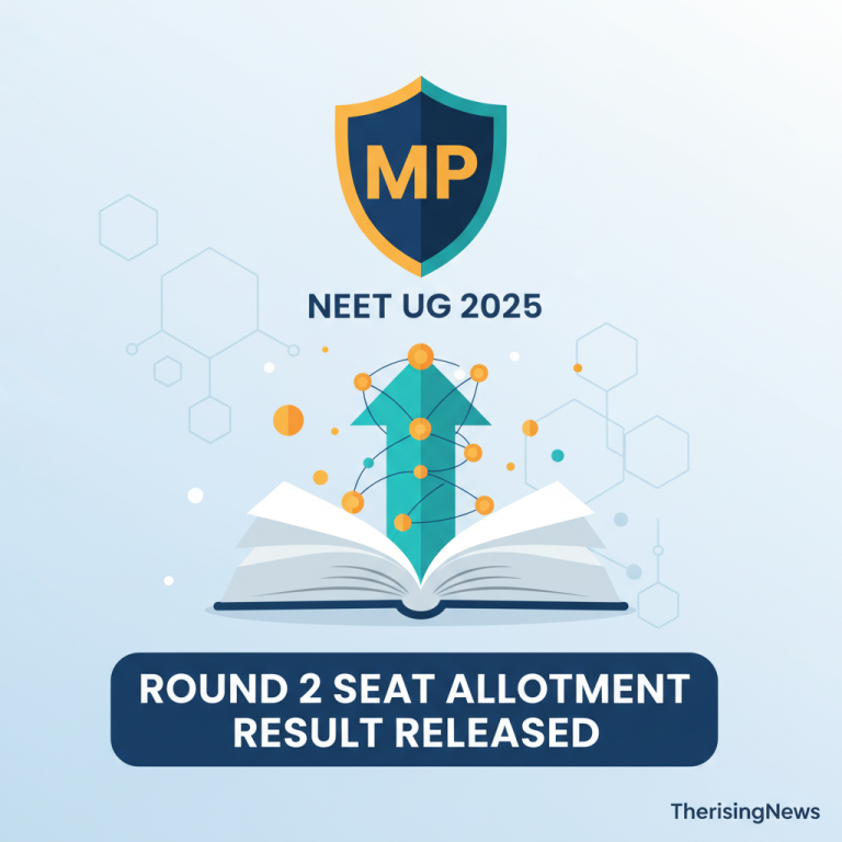 MP NEET UG 2025 Round 2 Seat Allotment Result Released