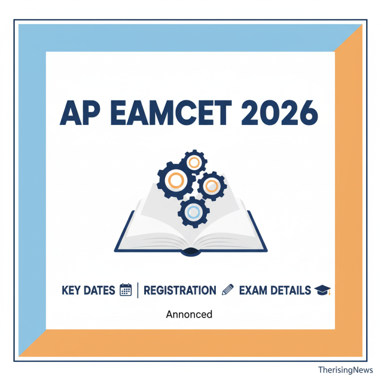 AP EAMCET 2026: Key Dates, Registration, Exam Details Announced