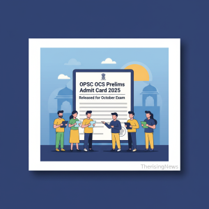 A: OPSC OCS Prelims Admit Card 2025 Released for October Exam