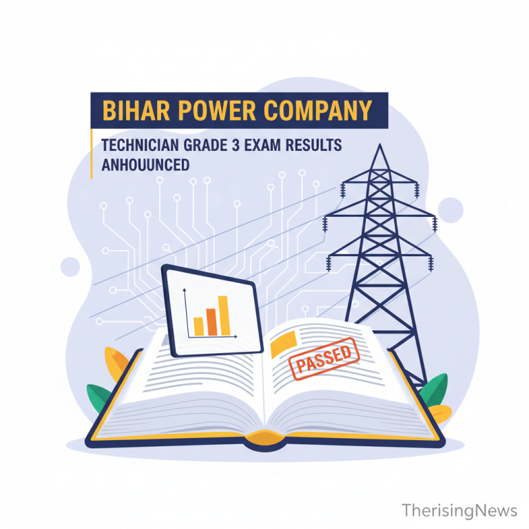 A: Bihar Power Company Announces Technician Grade 3 Exam Results